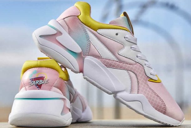 Tenis Barbie x Puma celebran 60 aniversario de la famosa muñeca