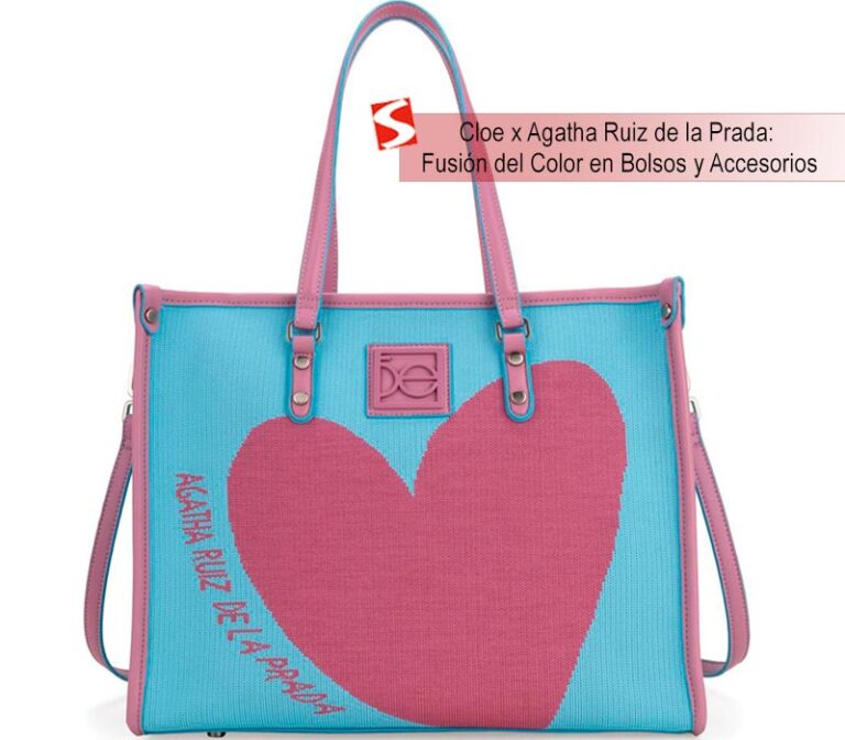 Cloe x Agatha Ruiz de la Prada: Fusión del Color en Bolsos y Accesorios